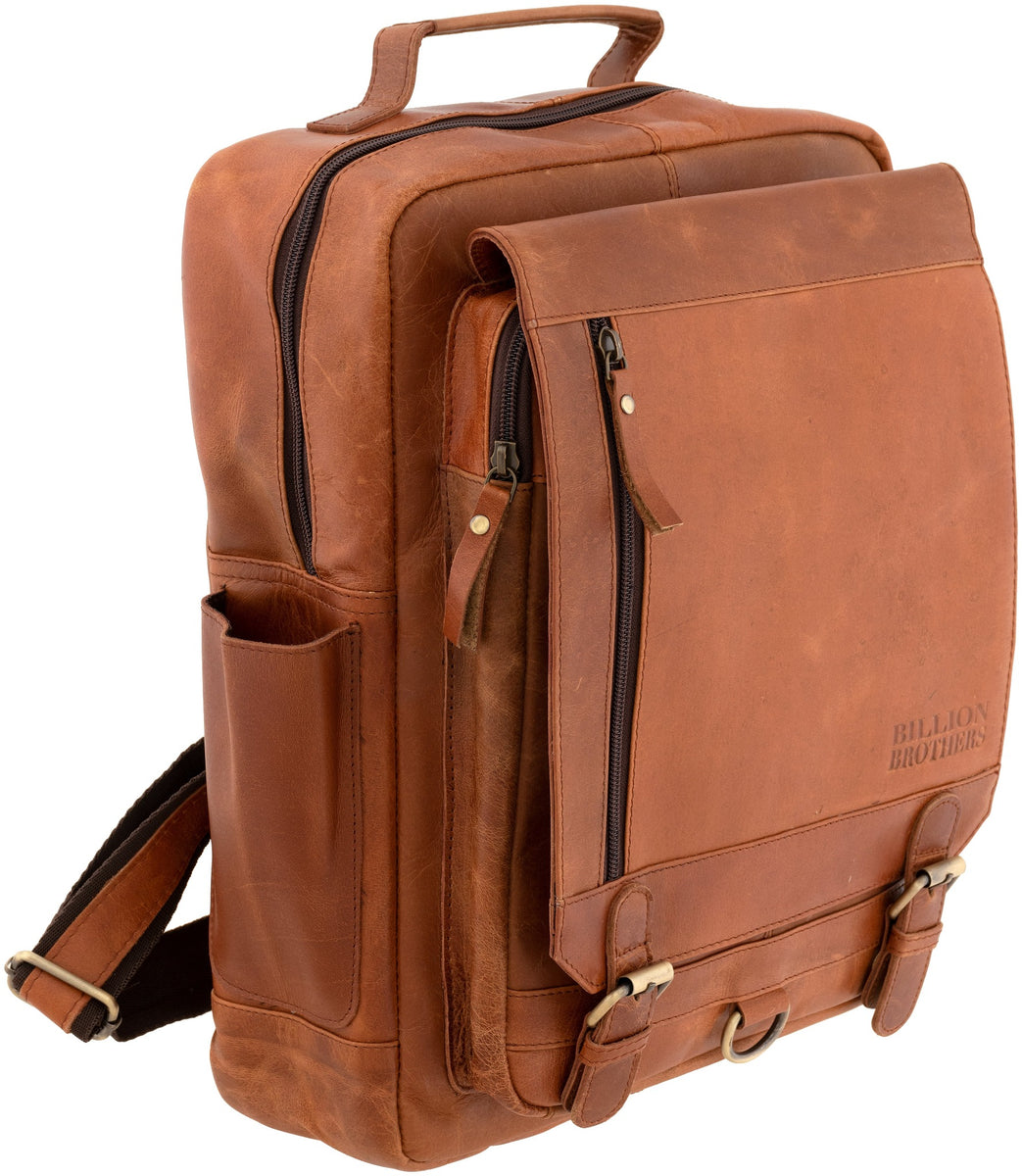 Abraham Leather backpack | Billion Brothers – BillionBrothers